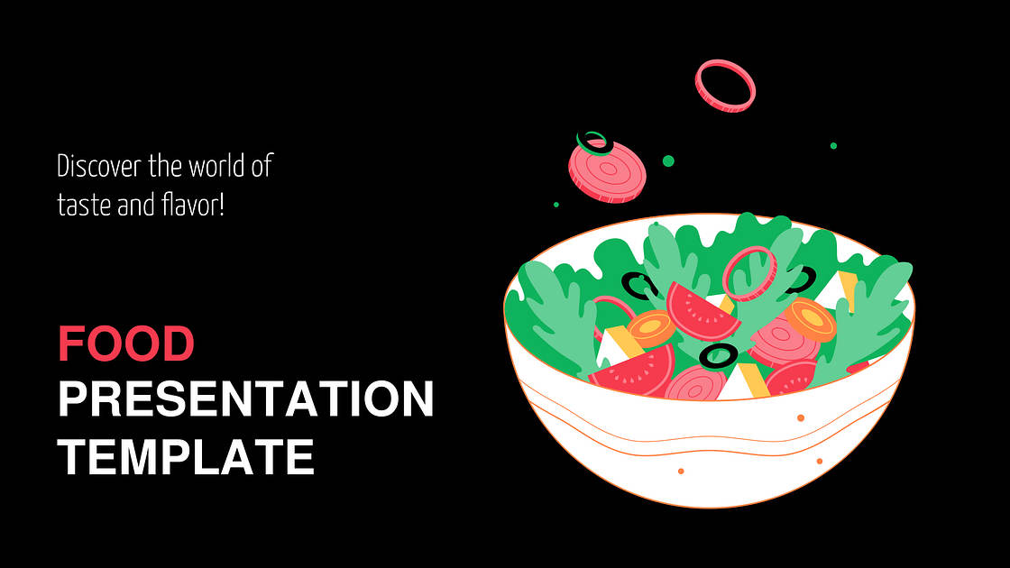 Food Slides Presentation | Renderforest