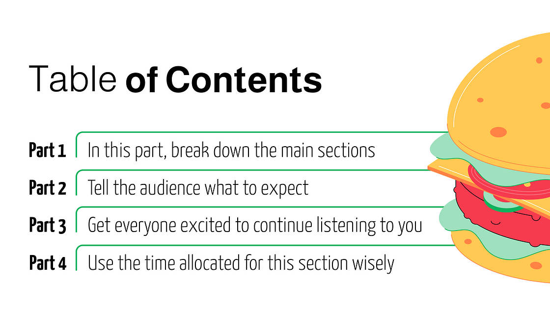 Food Slides Presentation | Renderforest