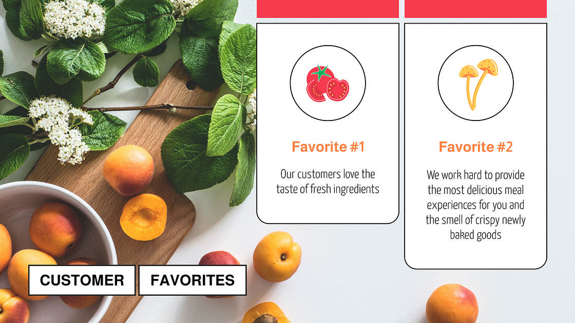 Food Slides Presentation | Renderforest