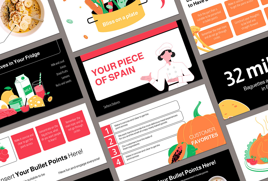 Food Slides Presentation | Renderforest