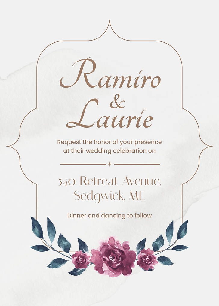 Elegant Wedding Invitation Templates | Renderforest