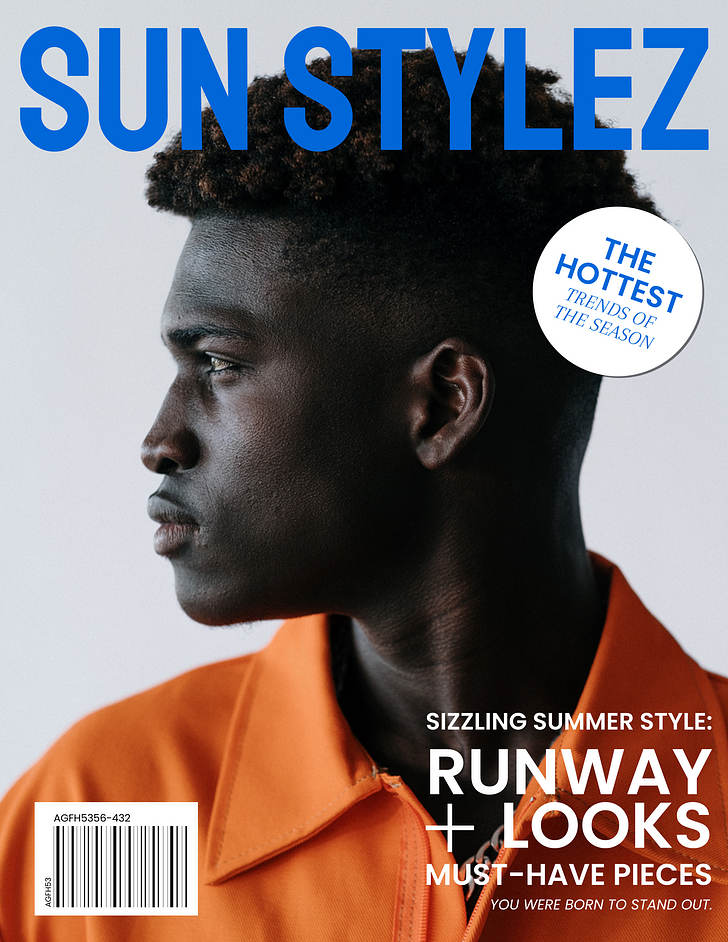 Portadas modernas para revistas de moda | Renderforest