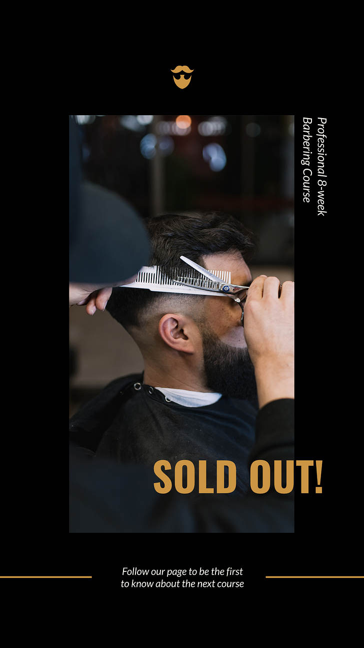 Barbershop Marketing Kit | Renderforest