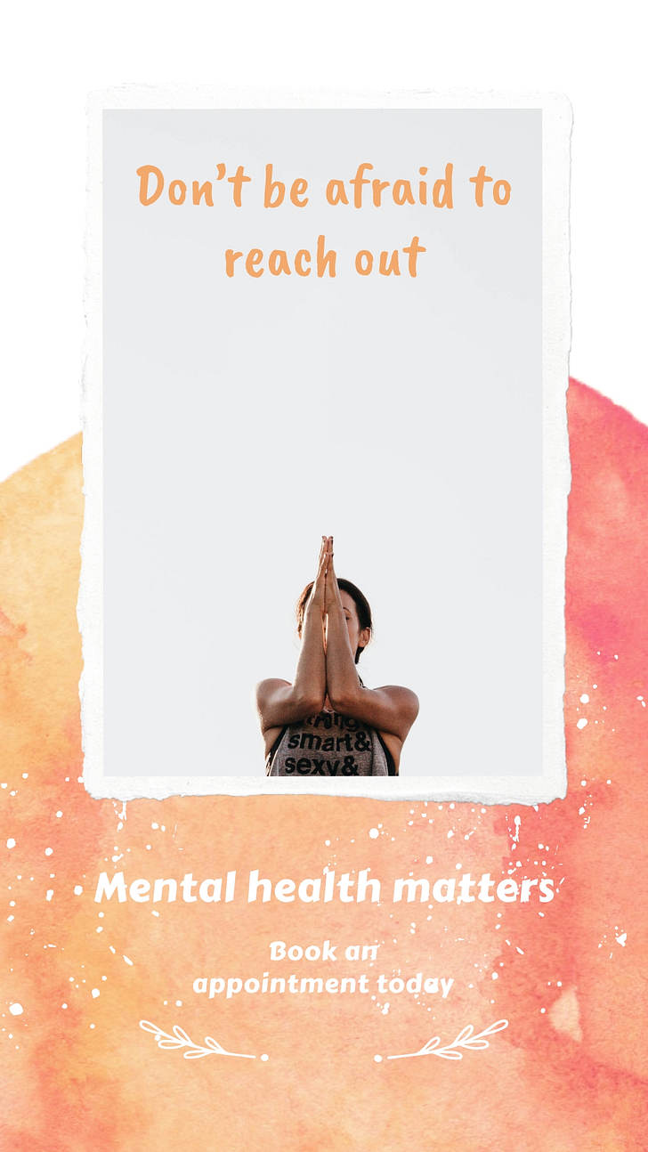 Mental Health Awareness SMM Posts | Renderforest