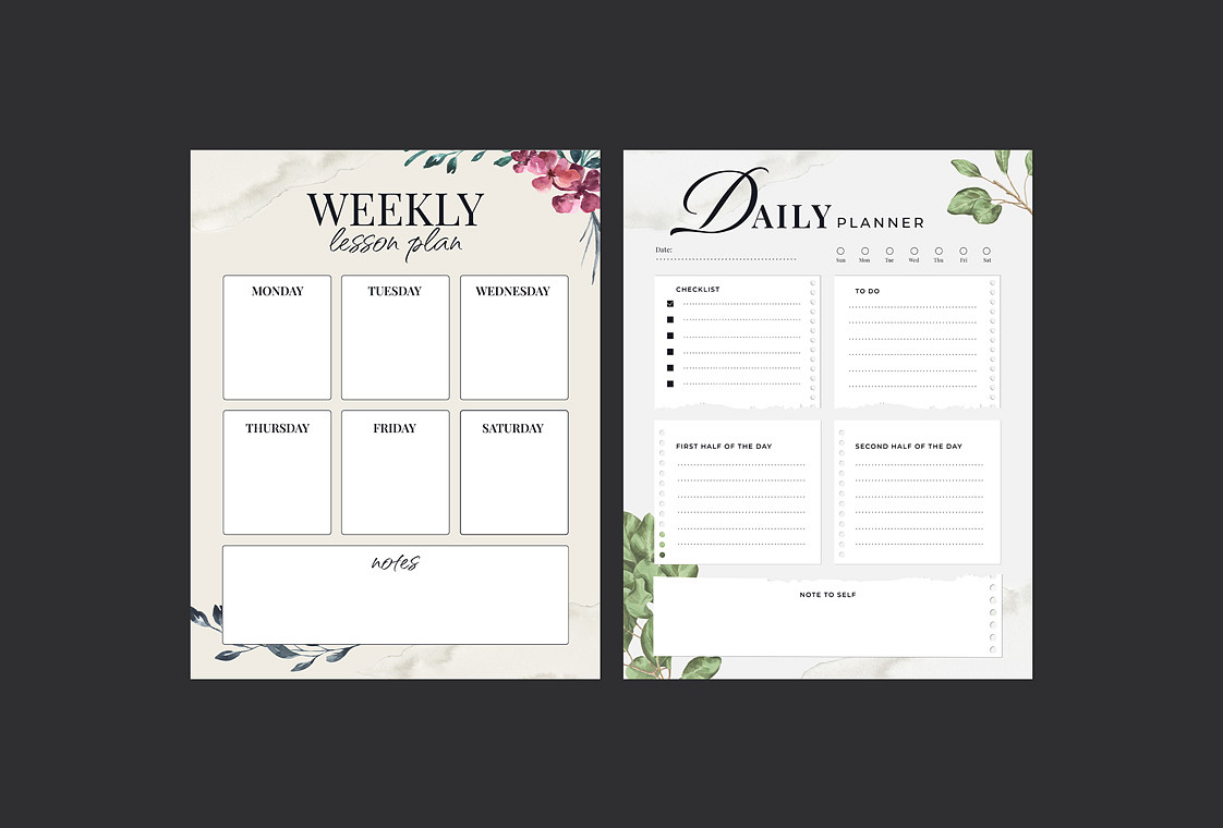 Floral Lesson Plans for All Purposes | Renderforest