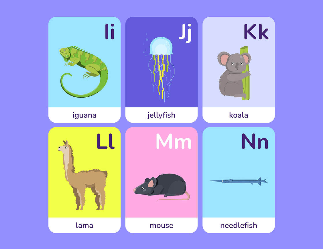 Colorful Flashcard Templates | Renderforest