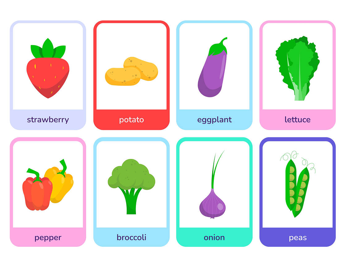 Colorful Flashcard Templates | Renderforest