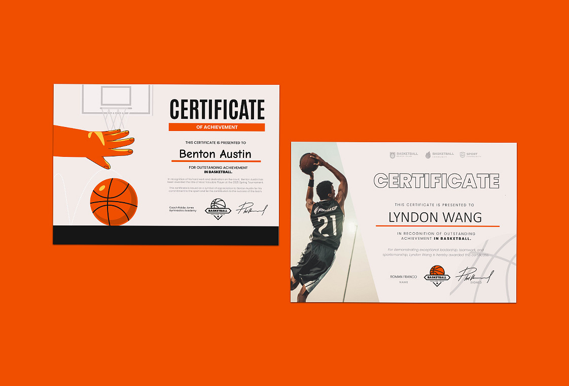Sports Certificate Templates | Renderforest