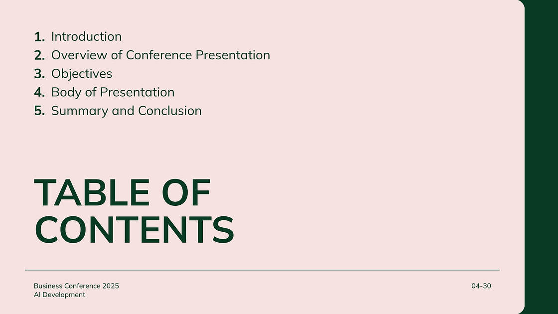 Conference Presentation Slides | Renderforest Conference Presentation Slides | Renderforest