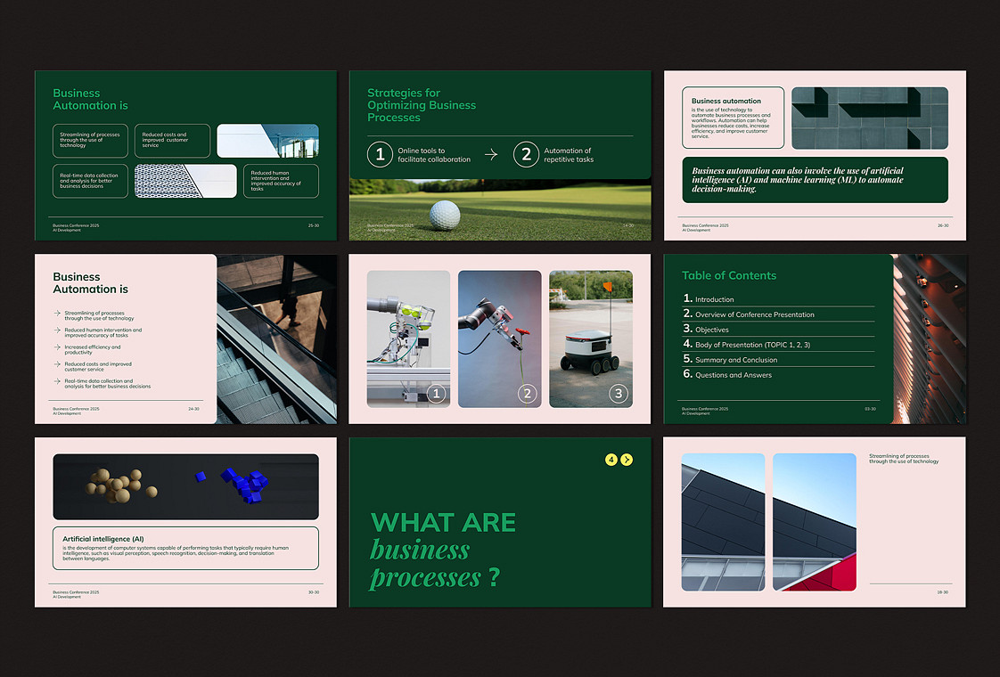 Conference Presentation Slides | Renderforest