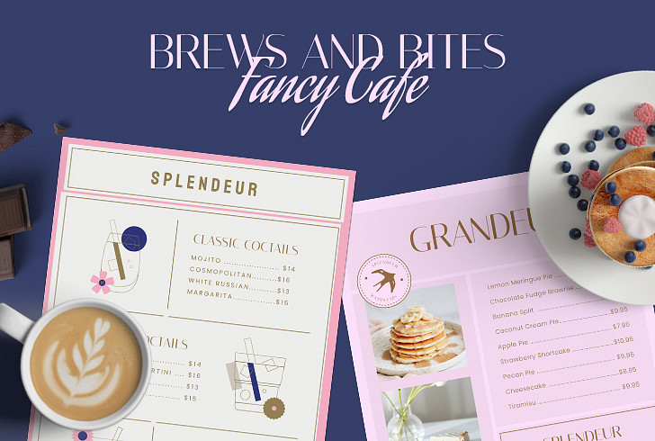 Modèles gratuits de menu de restaurant | Renderforest