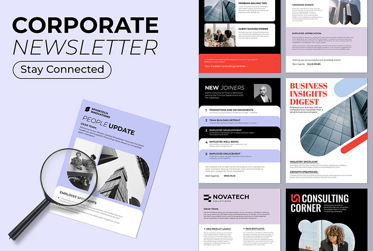 Free newsletter templates to edit and share | Renderforest