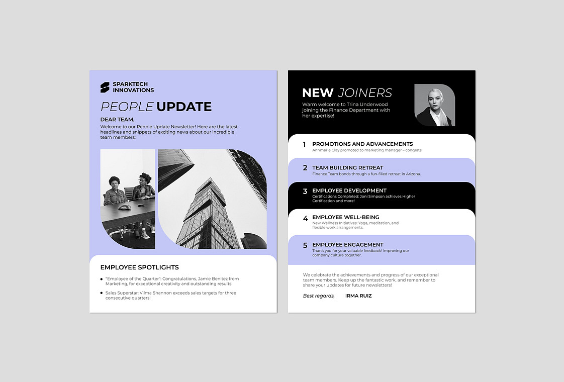 Corporate Newsletter Templates | Renderforest