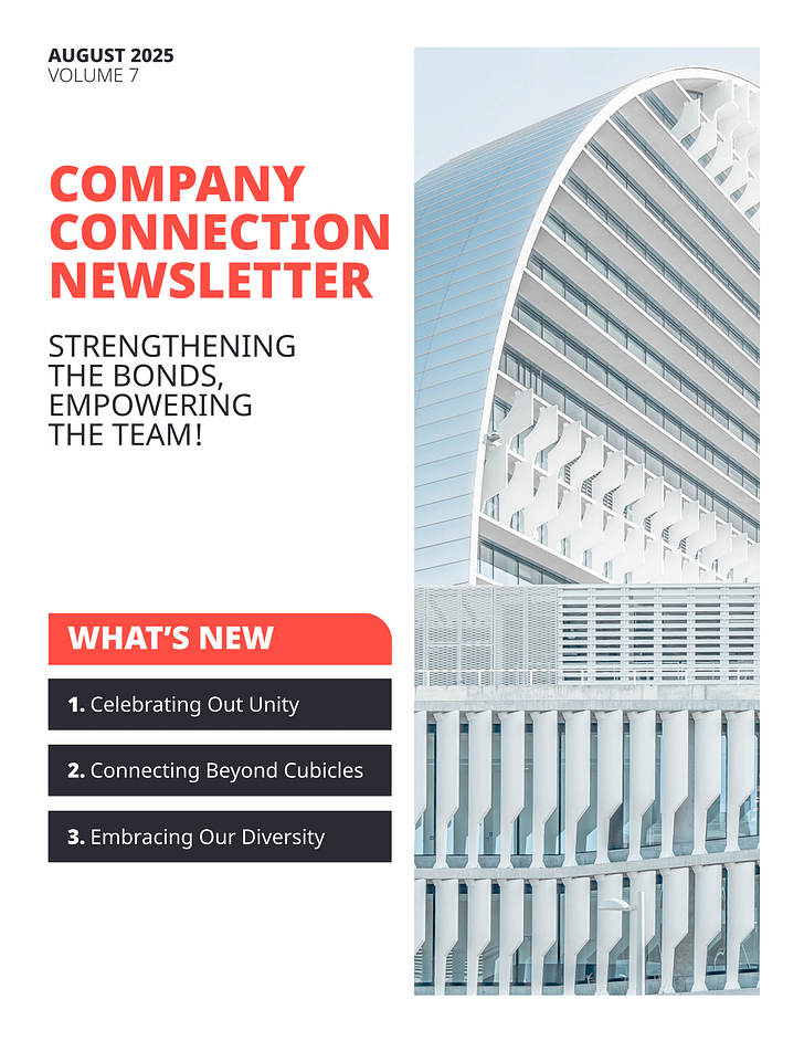 Weekly Newsletter Templates | Renderforest