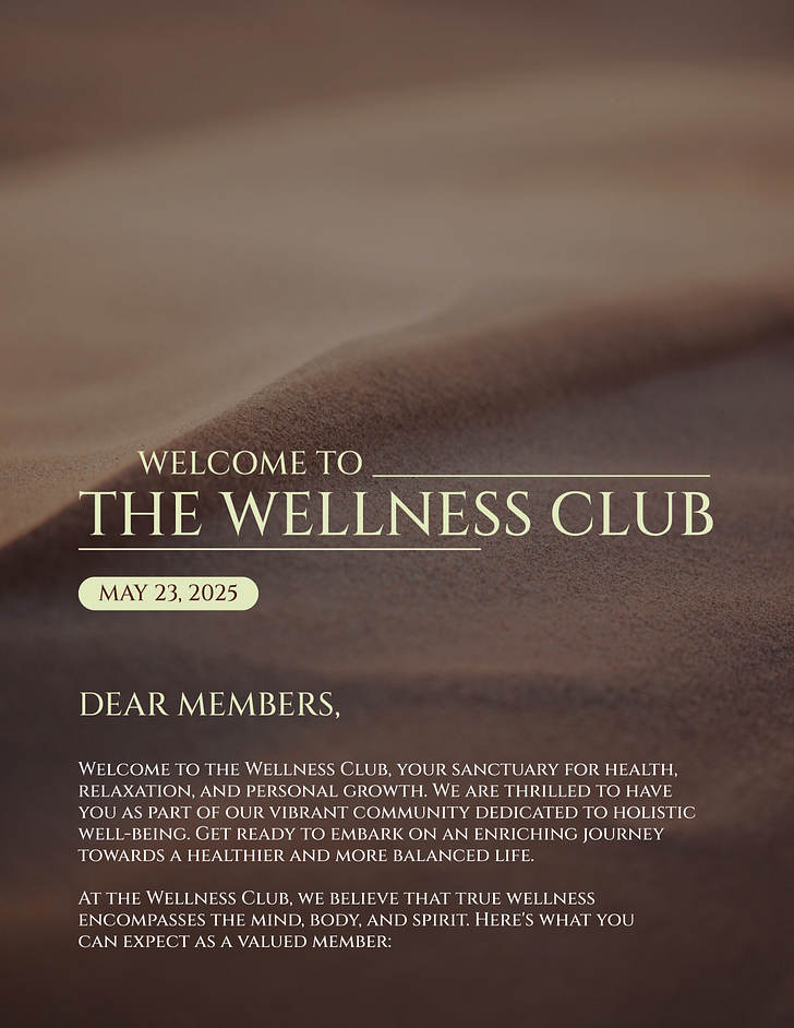 Health and Wellness Newsletters | Renderforest