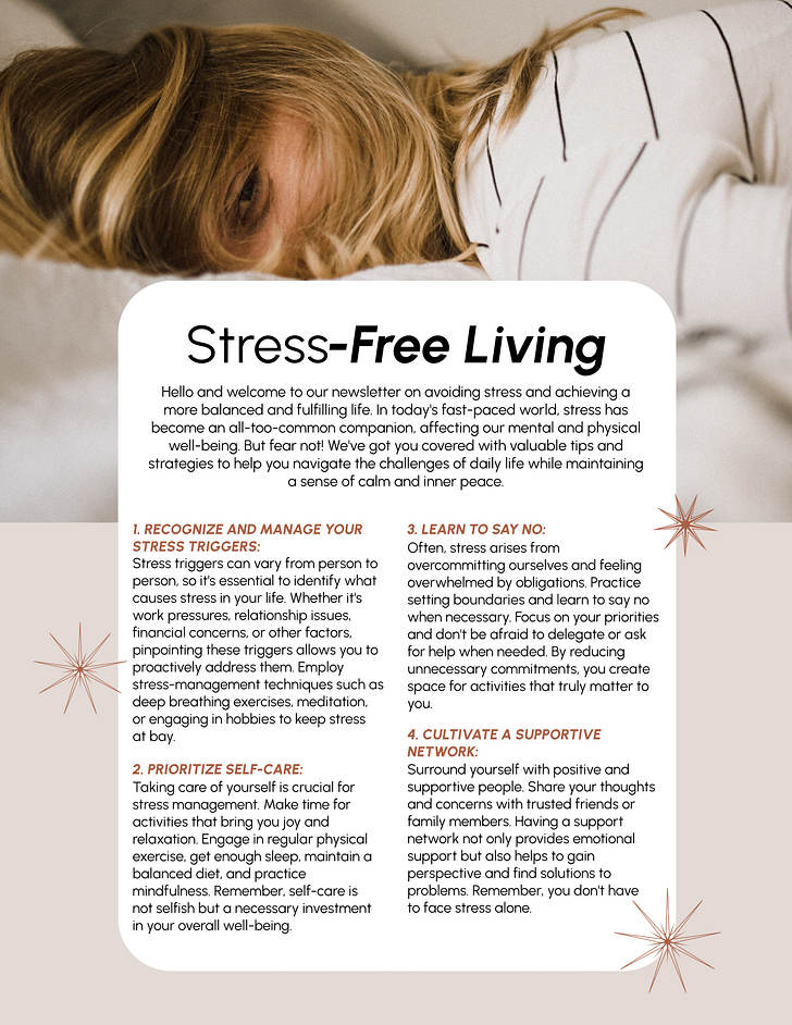 Health and Wellness Newsletters | Renderforest