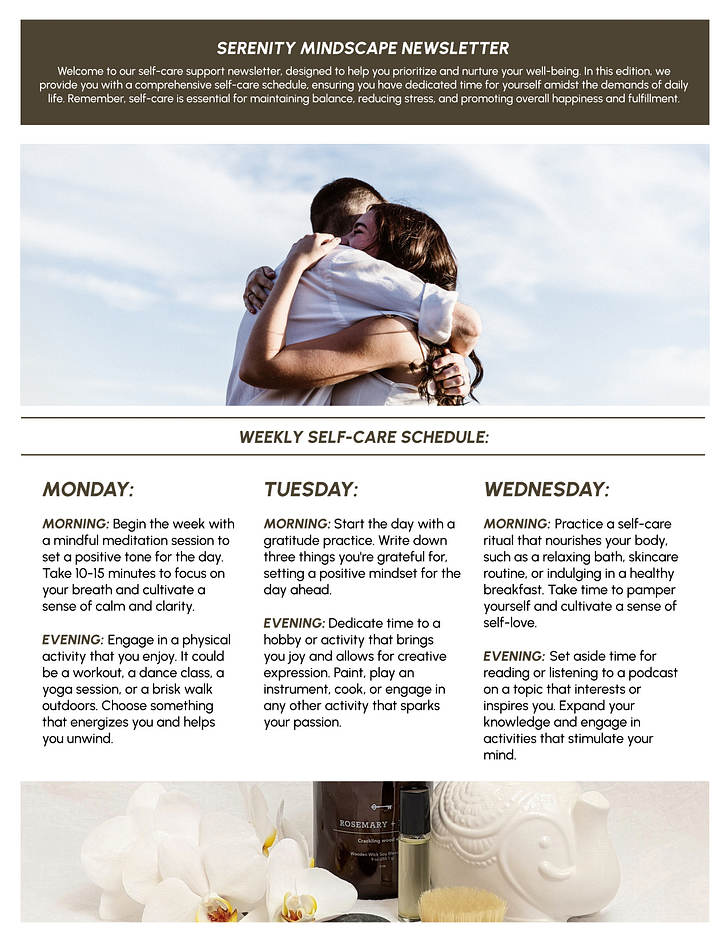 Health and Wellness Newsletters | Renderforest