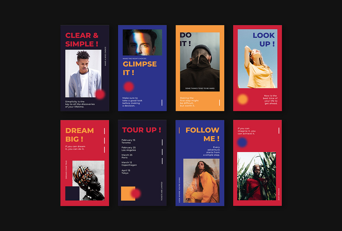 Lifestyle Motivation Visuals Kit | Renderforest