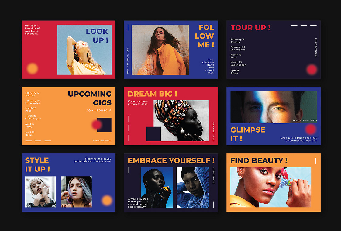 Lifestyle Motivation Visuals Kit | Renderforest