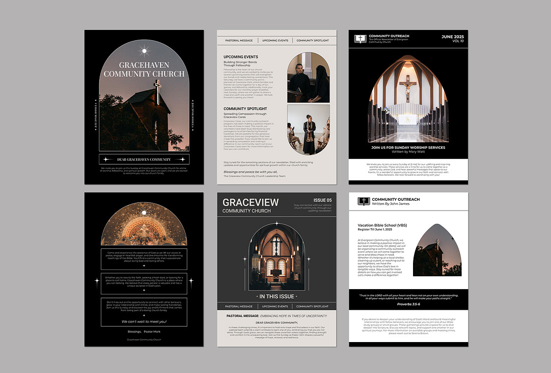 Church Newsletter Templates | Renderforest