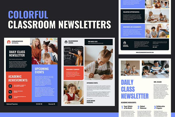 Free newsletter templates to edit and share | Renderforest