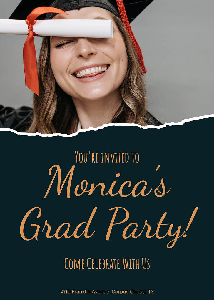 Graduation Party Invitations | Renderforest
