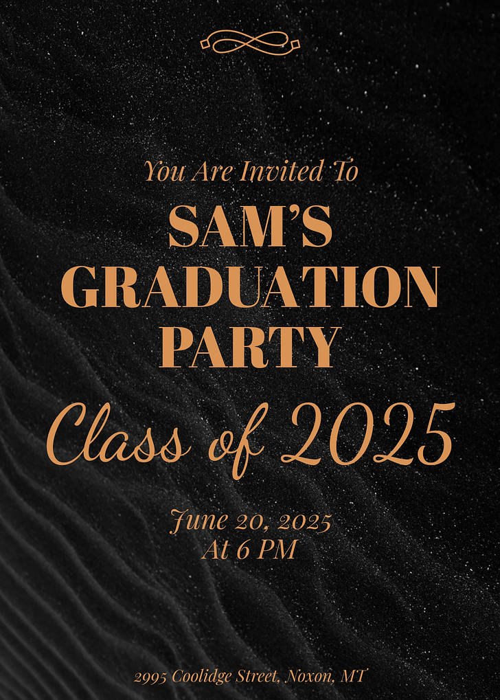 Graduation Party Invitations | Renderforest