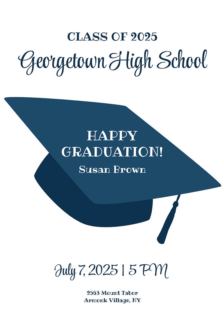 Graduation Party Invitations | Renderforest