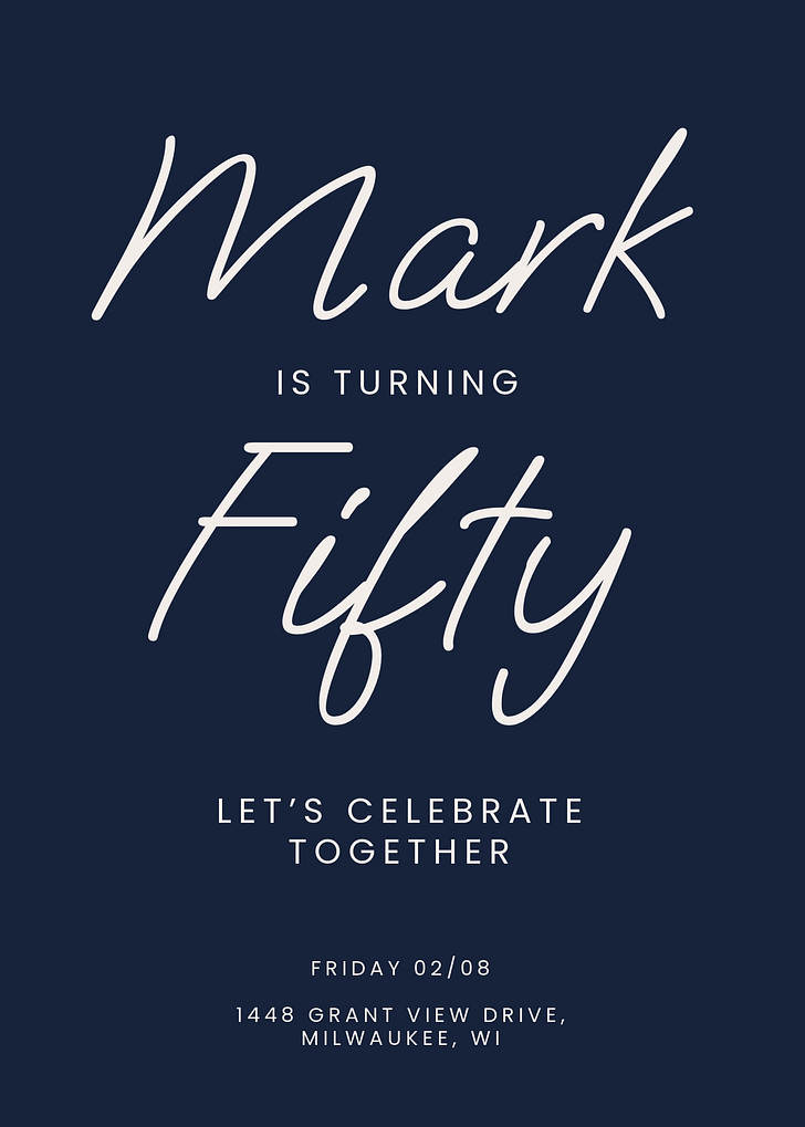 Special Occasion Invitation Templates | Renderforest