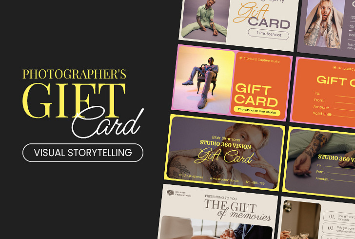 Creative gift certificate templates | Renderforest