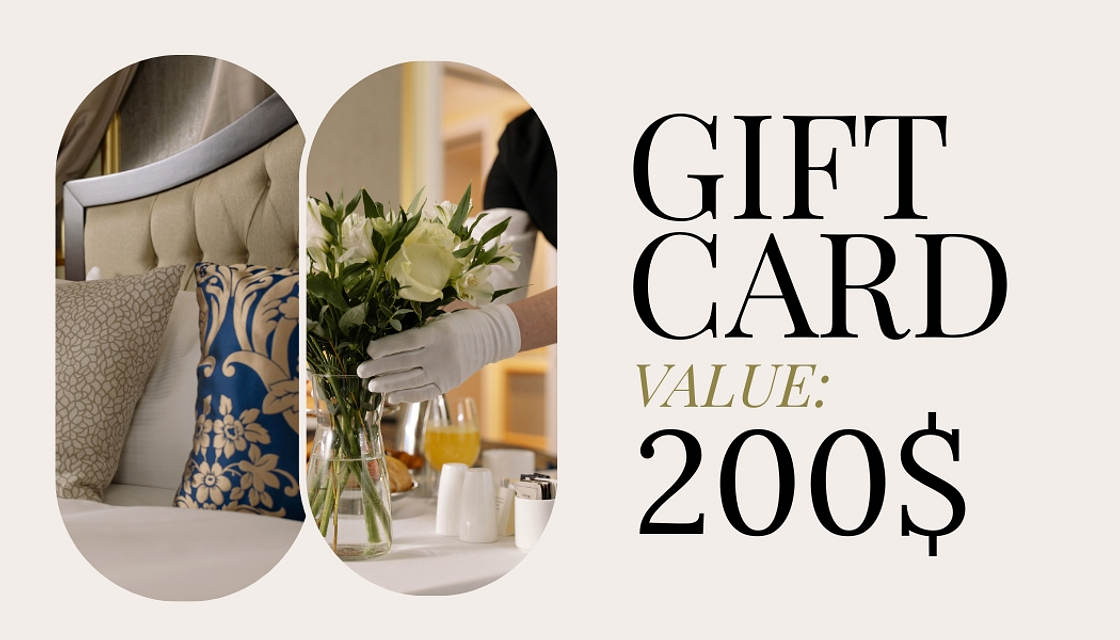 Hotel Getaway Gift Card Collection | Renderforest