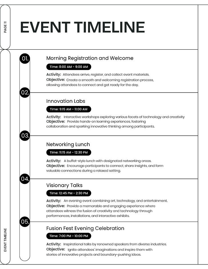 Multifunctional Event Proposal Template | Renderforest