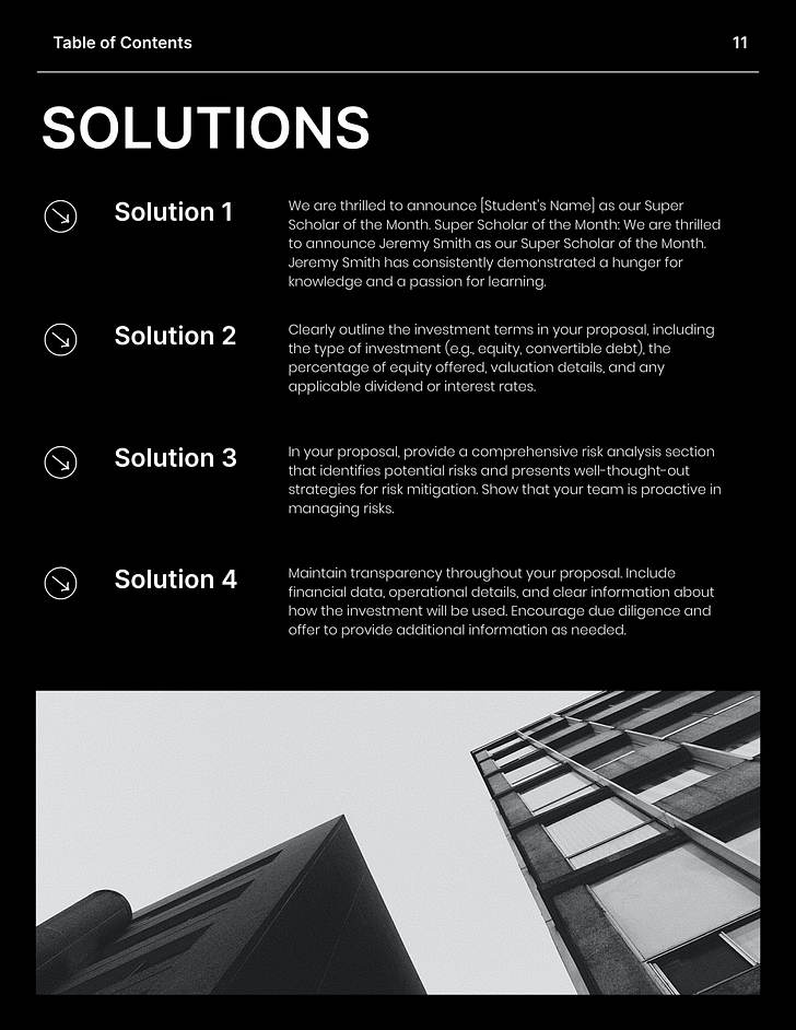 Plantilla de propuesta de inversión corporativa | Renderforest