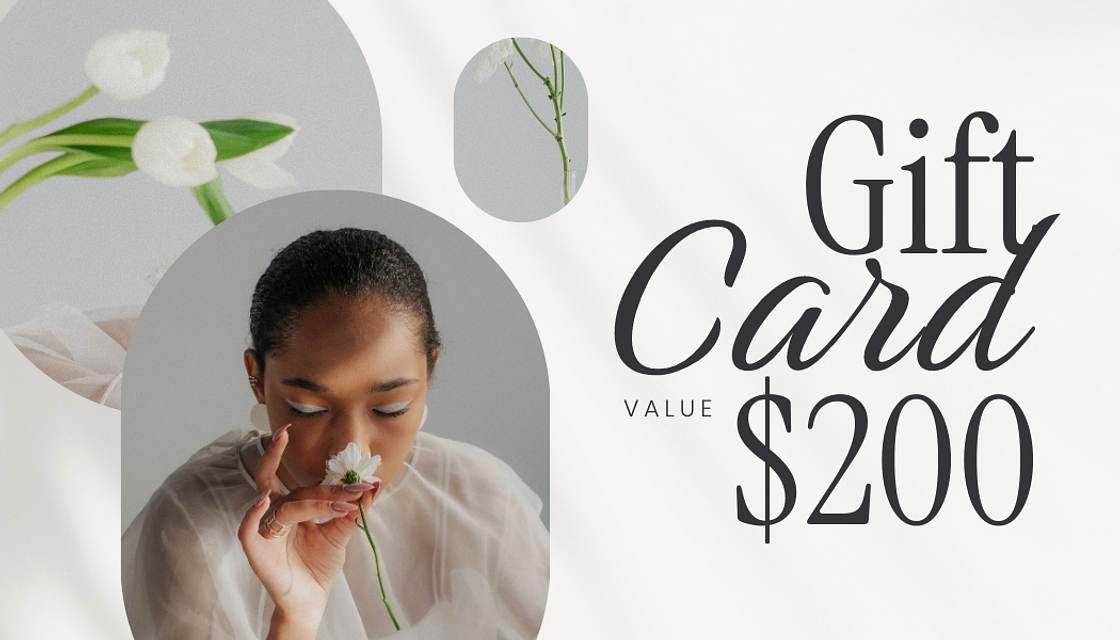 Beauty and Spa Gift Cards | Renderforest