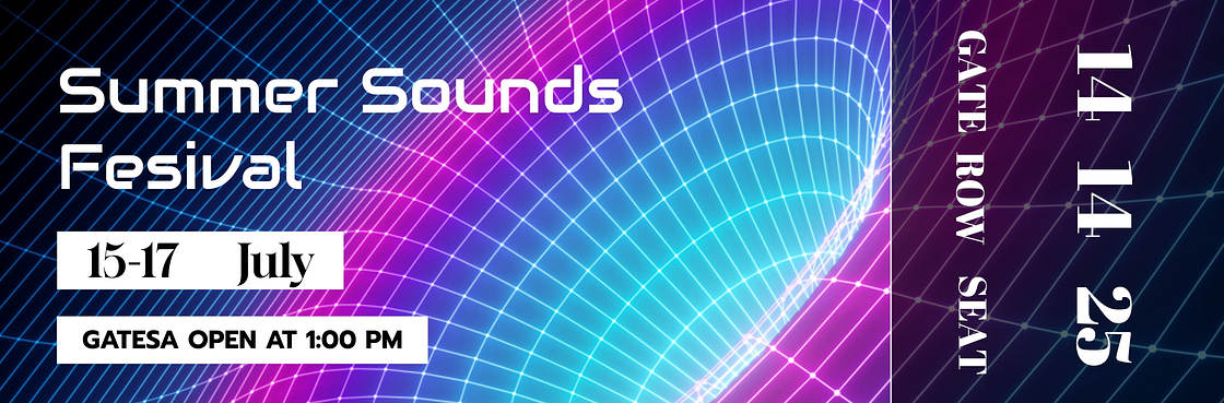 Ultimate Festival Ticket Combo Pack | Renderforest