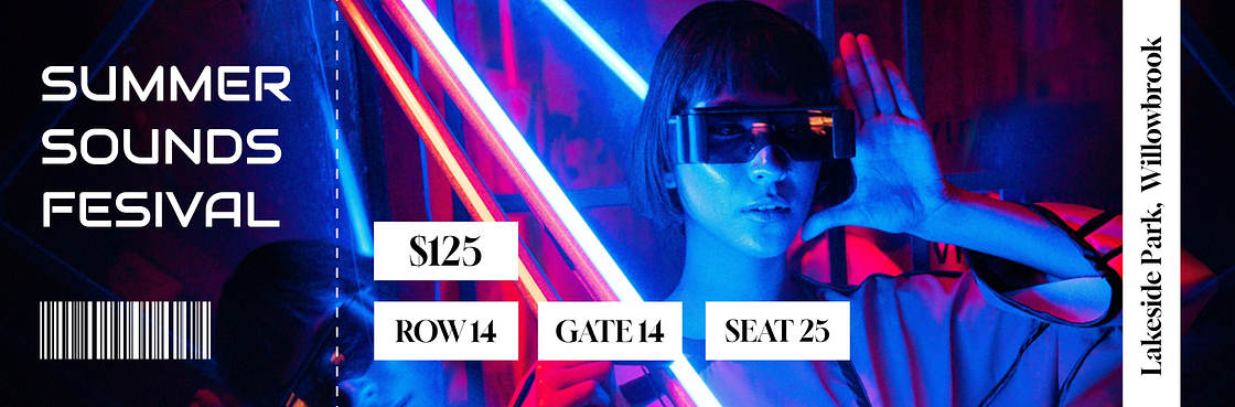 Ultimate Festival Ticket Combo Pack | Renderforest