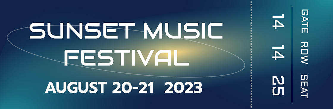 Ultimate Festival Ticket Combo Pack | Renderforest