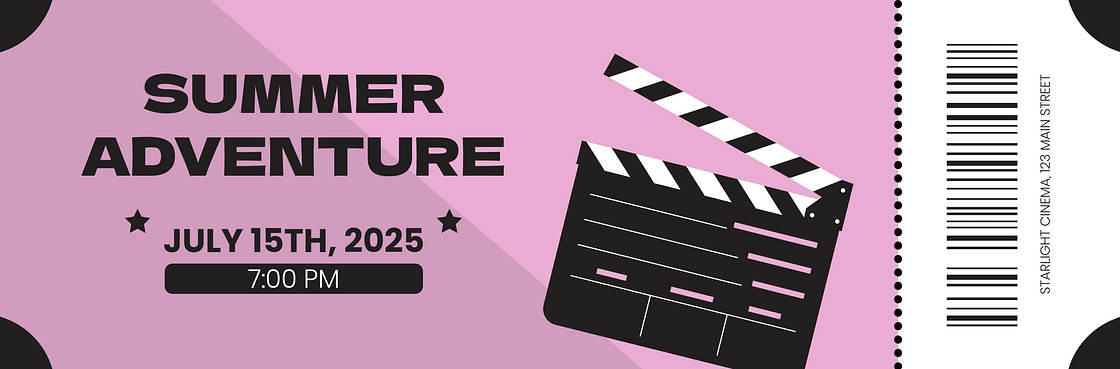 Film Fest Ticket Bundle | Renderforest
