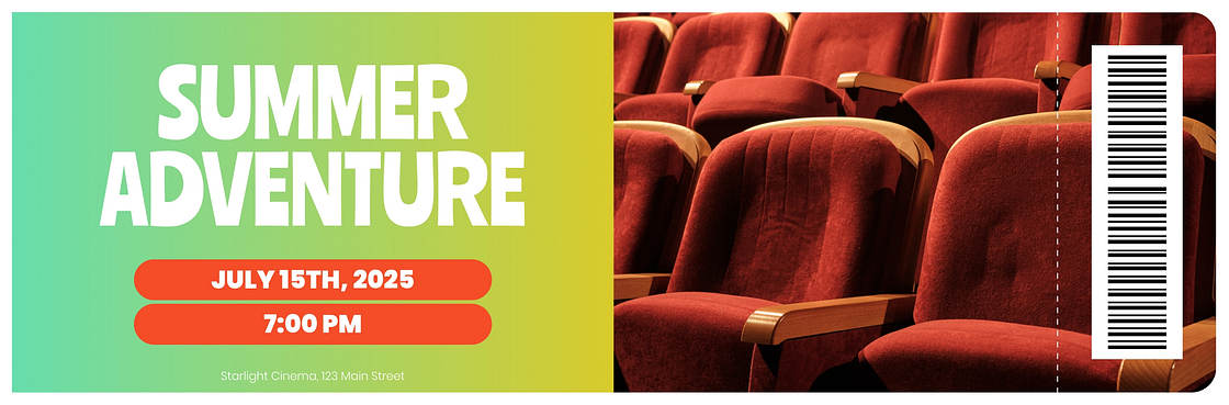 Film Fest Ticket Bundle | Renderforest