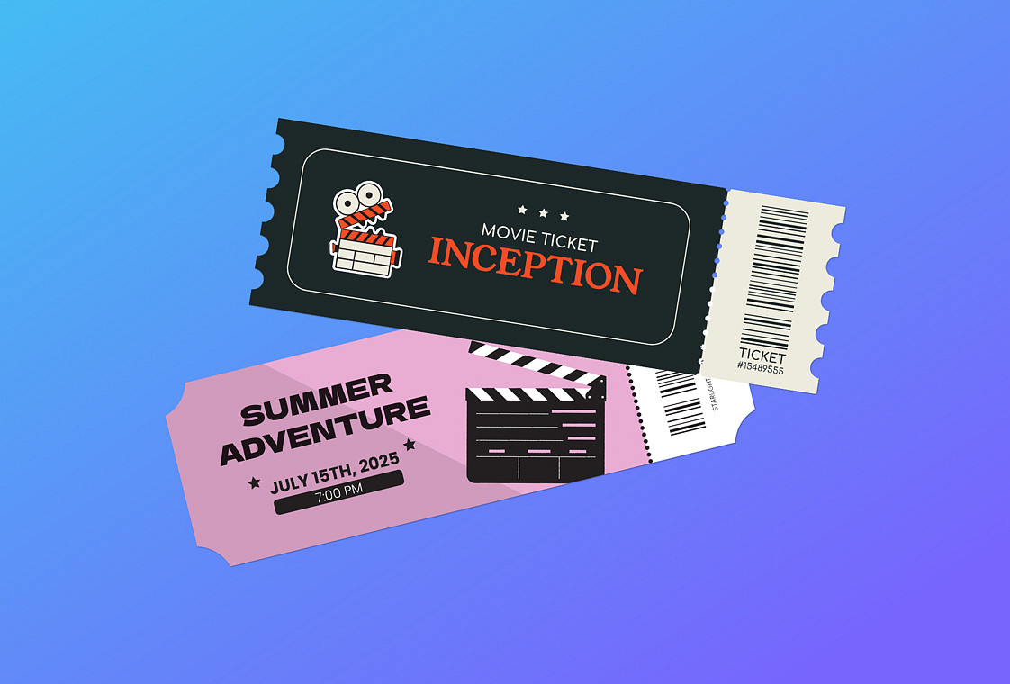 Film Fest Ticket Bundle | Renderforest