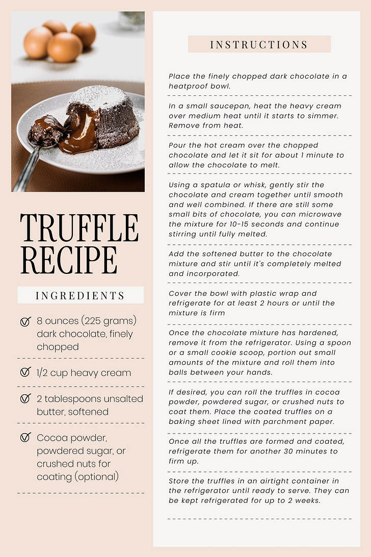 Sweet Slice Recipe Cards | Renderforest