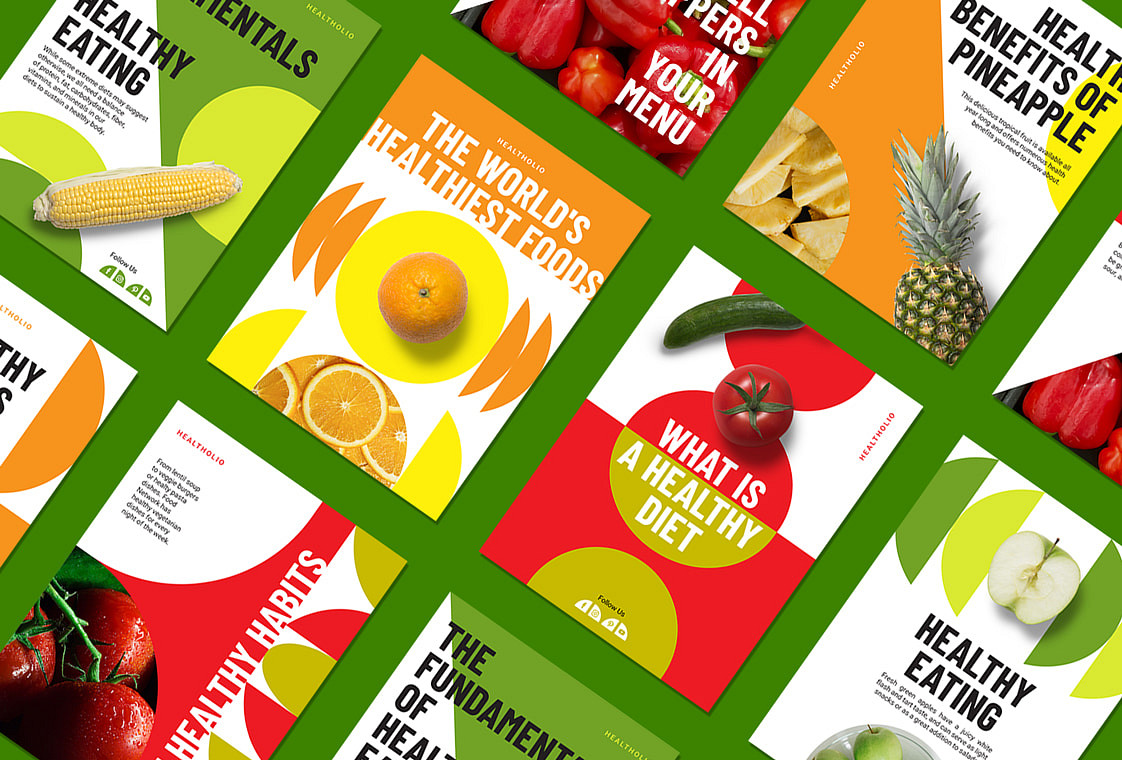 Healthy Diet Promo Set | Renderforest
