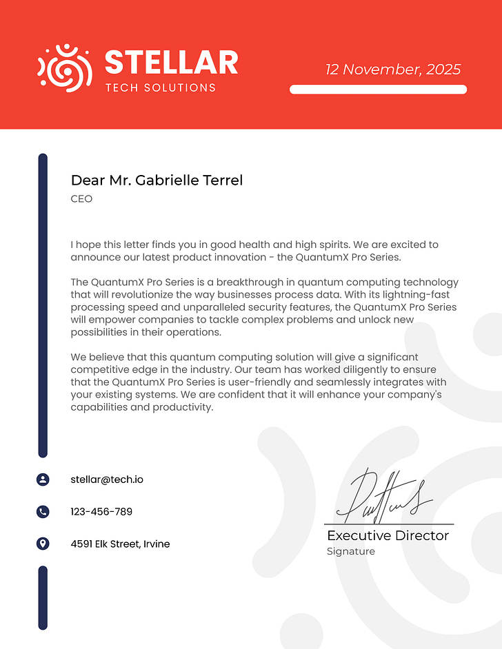 Executive Letterhead Collection | Renderforest