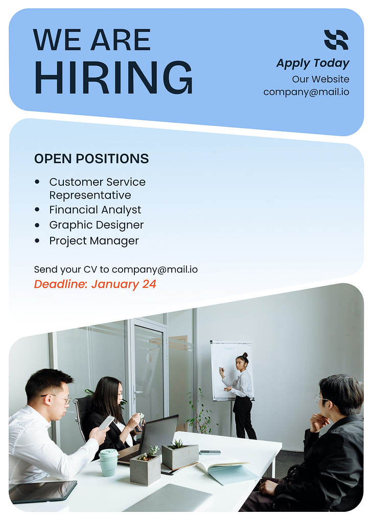 Vacancy Opening Announcements | Renderforest