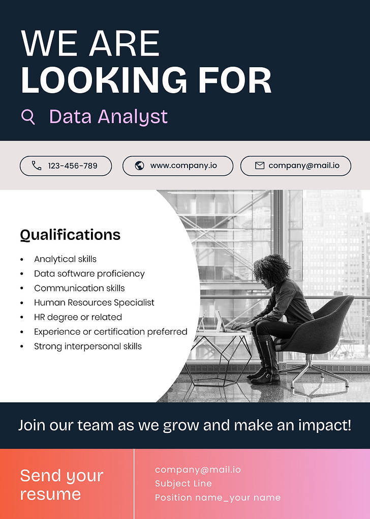 Vacancy Opening Announcements | Renderforest