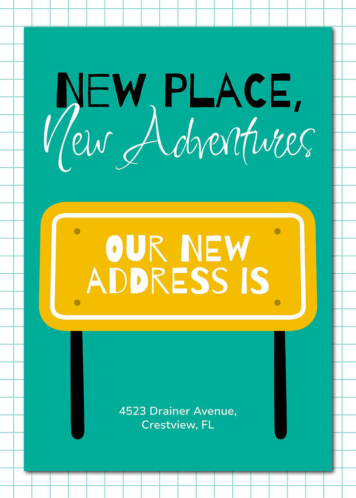 Address Update Announcements | Renderforest