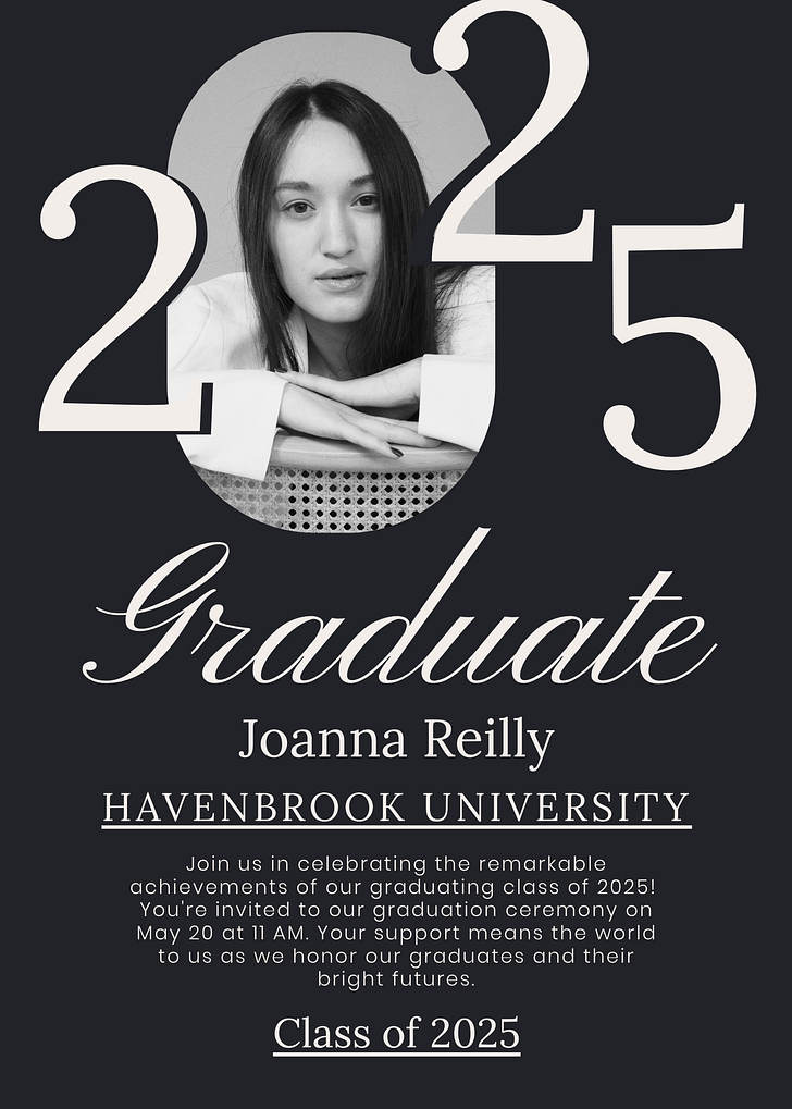 Graduation Announcement Templates | Renderforest