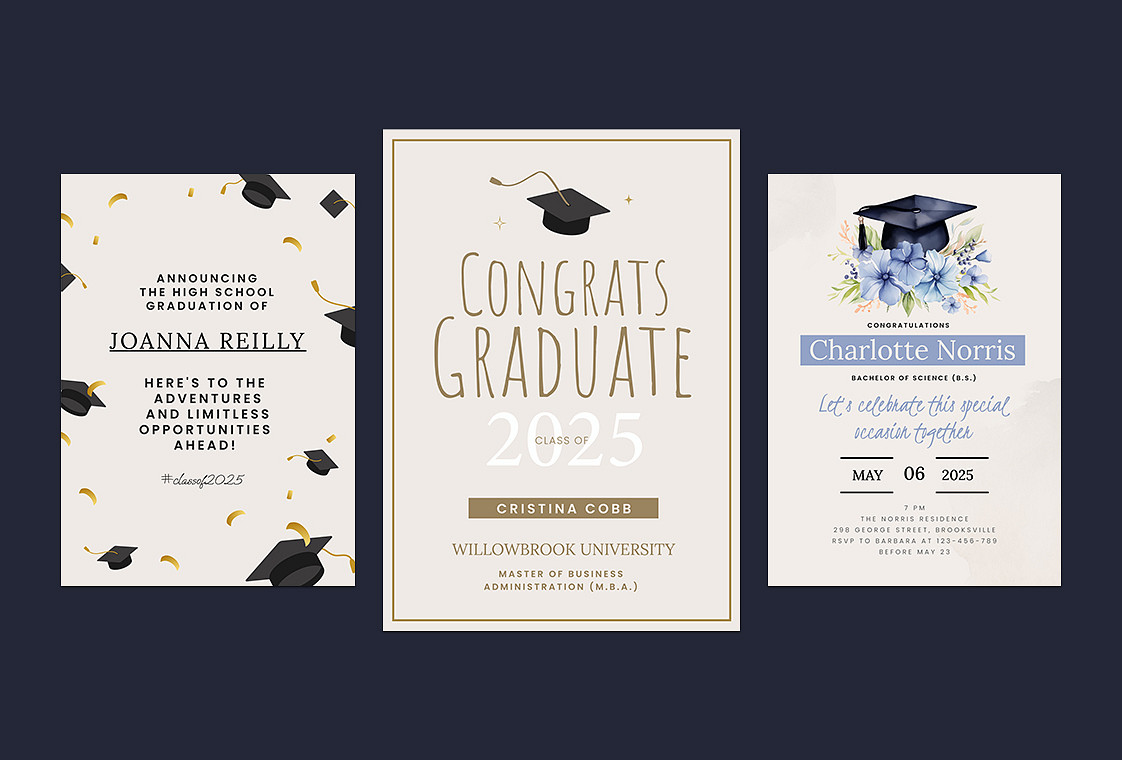 Graduation Announcement Templates | Renderforest