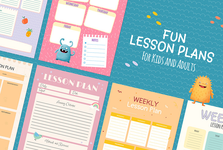 Free lesson plan templates for teachers | Renderforest