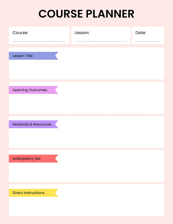 English Class Lesson Plans | Renderforest
